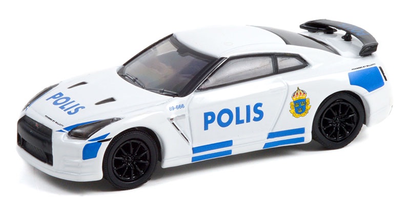 2014 Nissan GT-R (R35) – Polis – Stockholm, Sweden - BTL Miniatures