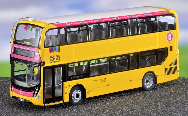 Northcord 1/76 – Alexander Dennis E400 MMC – Yellow Buses Bournemouth ...