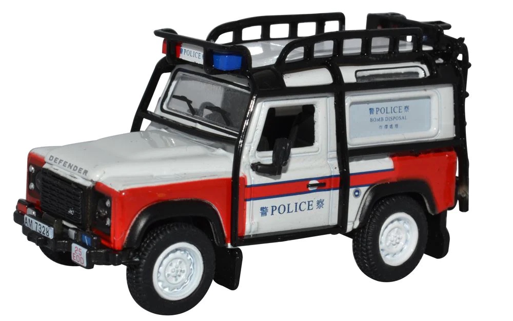 Land Rover Defender 90 Station Wagon – Hong Kong Police - BTL Miniatures