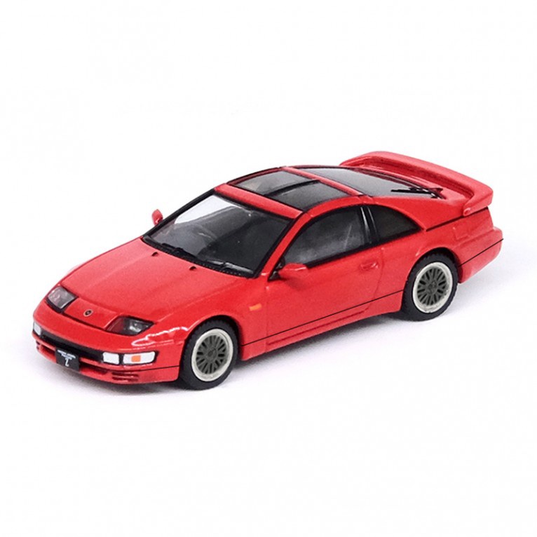 Nissan Fairlady Z (Z32) – Aztec Red with Extra Wheels - BTL Miniatures