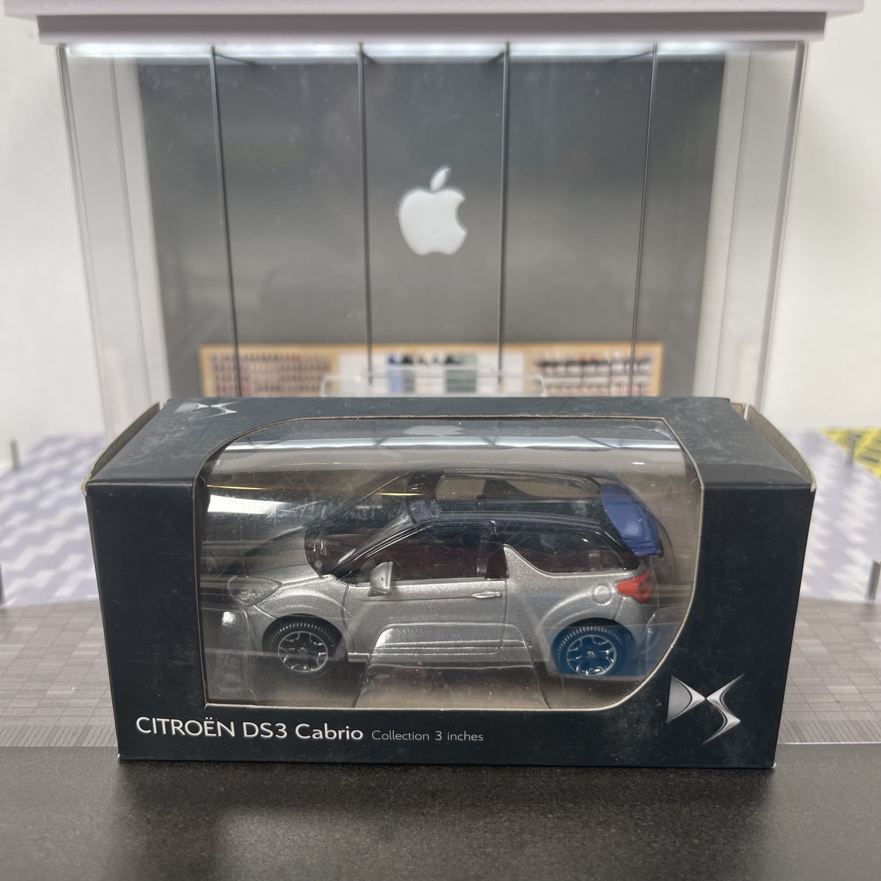 Norev 1/64 – 2013 Citroen DS3 Cabrio – Silver - BTL Miniatures