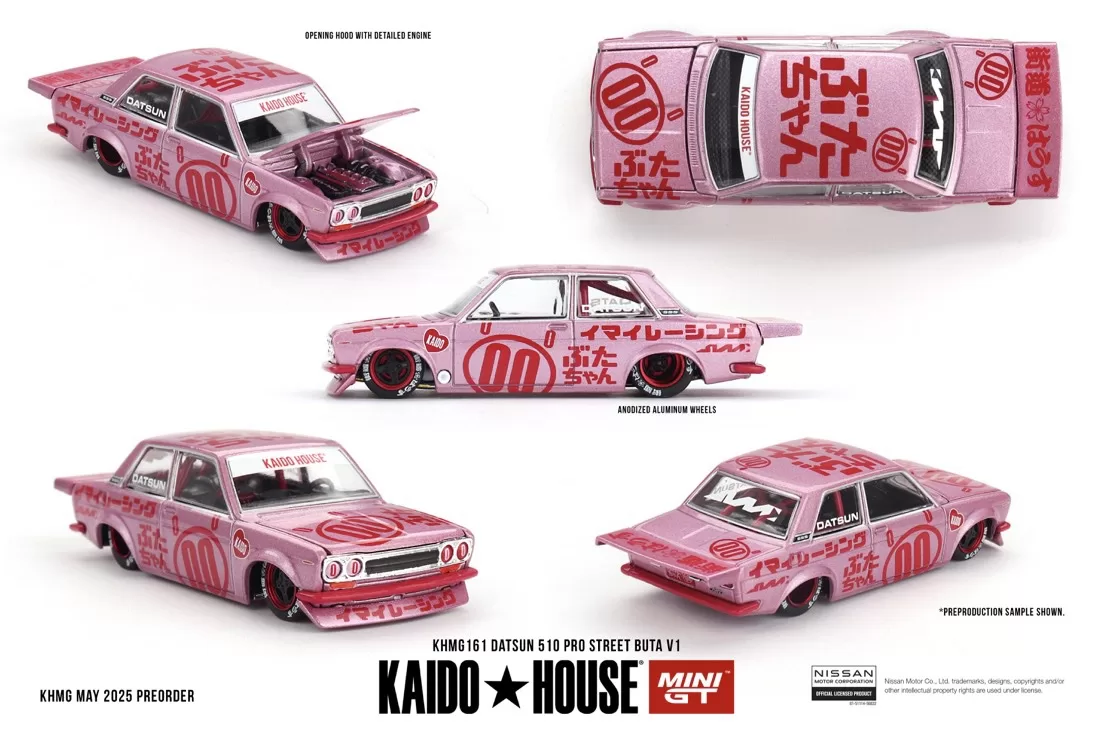 Mini GT x Kaido House 1/64 – Datsun 510 Pro Street Buta V1 – KHMG161 ...
