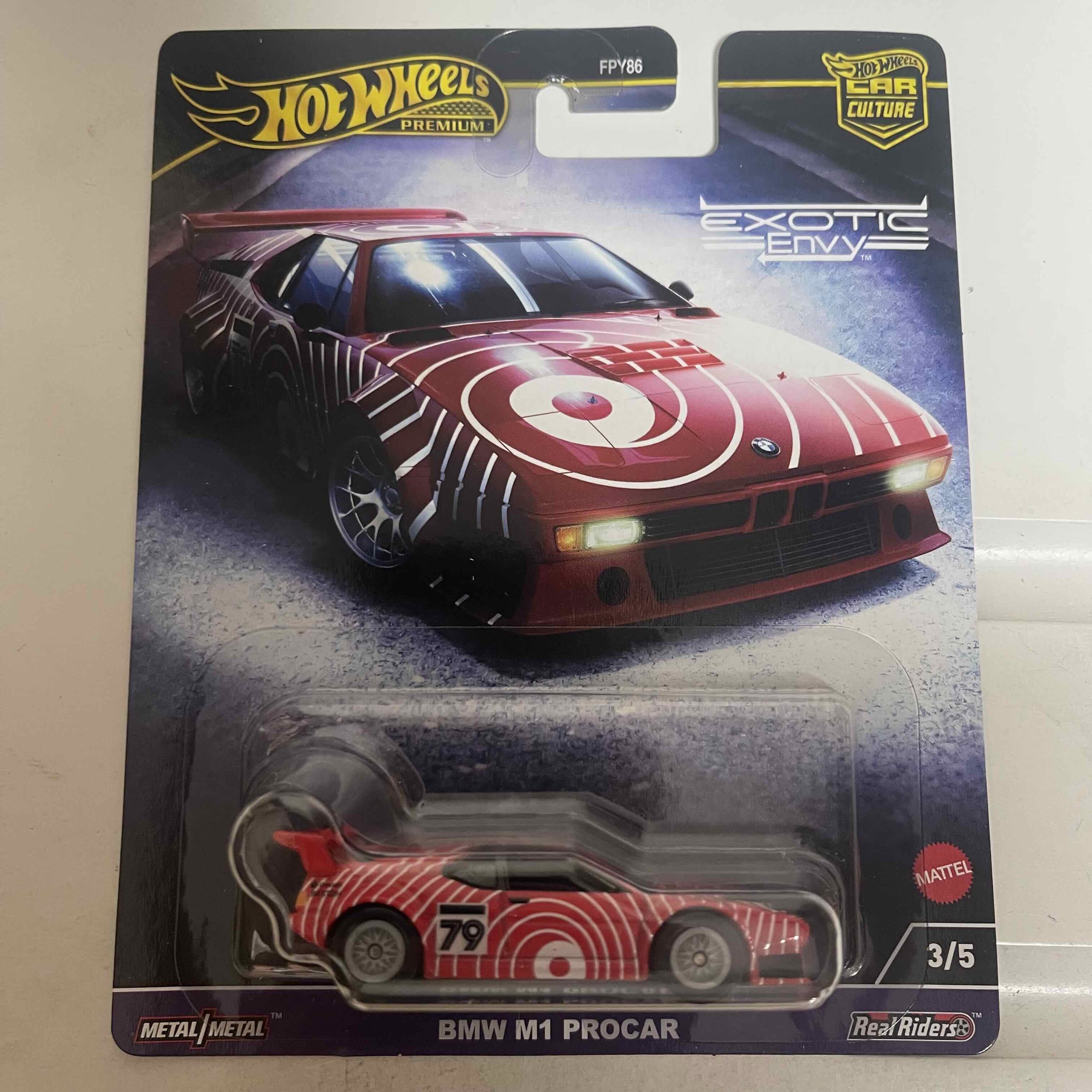 Hot Wheels Car Culture – Exotic Envy – BMW M1 Procar - BTL Miniatures