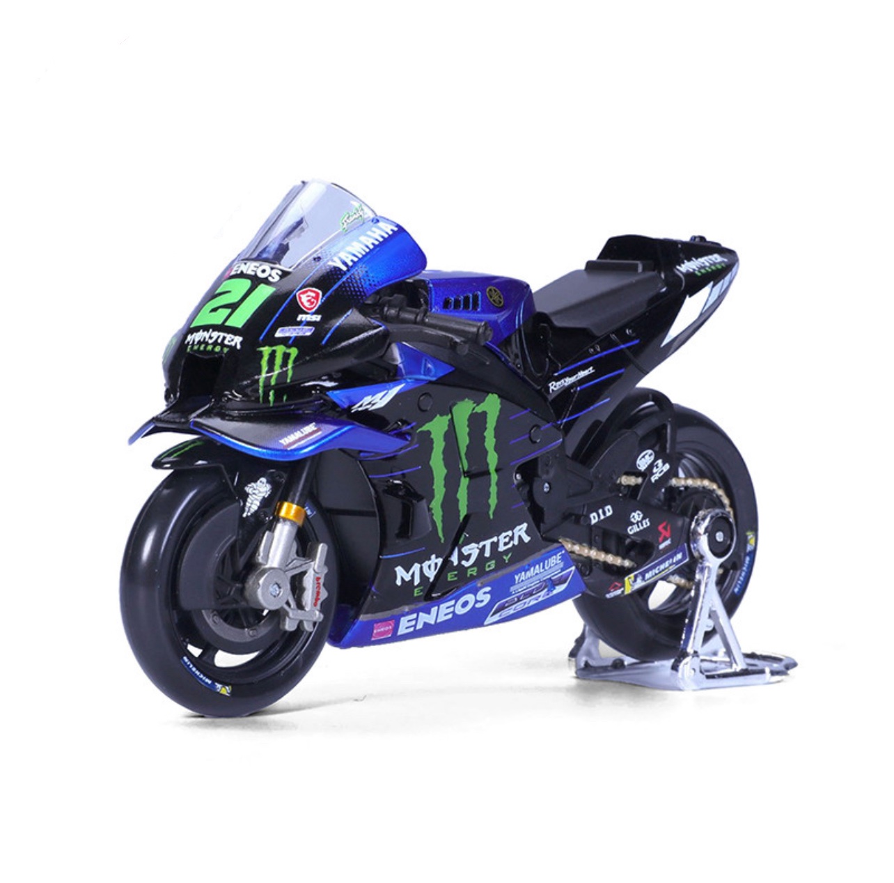 1/18 Maisto – 2022 MotoGP Yamaha YZR-M1 – Monster Energy Yamaha – #21 Franco Morbidelli - BTL ...