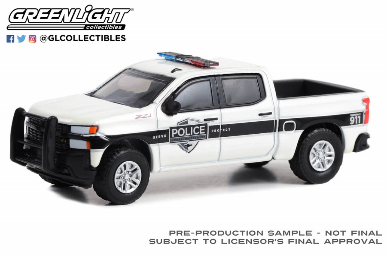 Greenlight 1/64 – 2022 Chevrolet Silverado SSV – General Motors Fleet ...