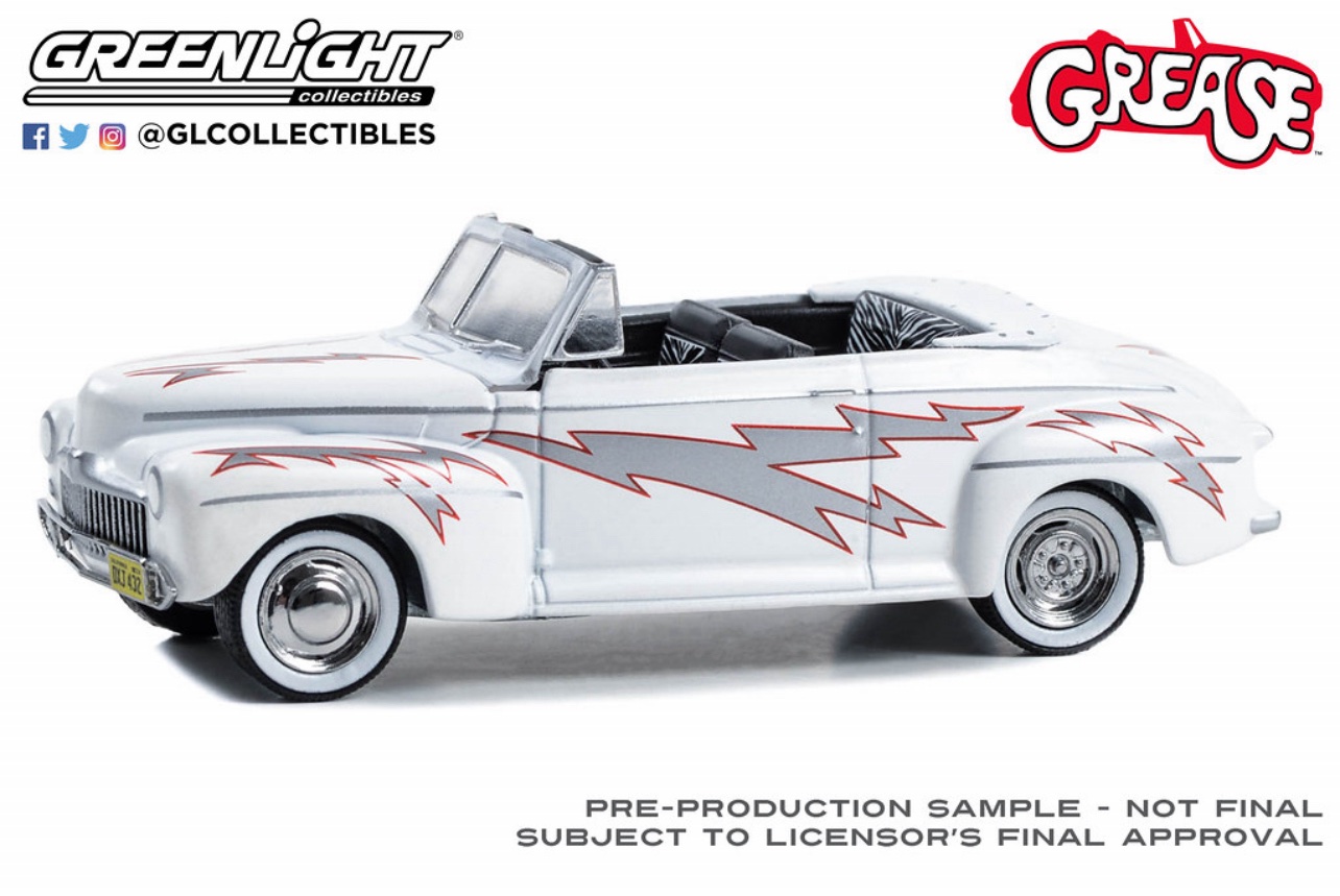 Greenlight 1/64 – 1948 Ford De Luxe Convertible “Greased Lightning ...