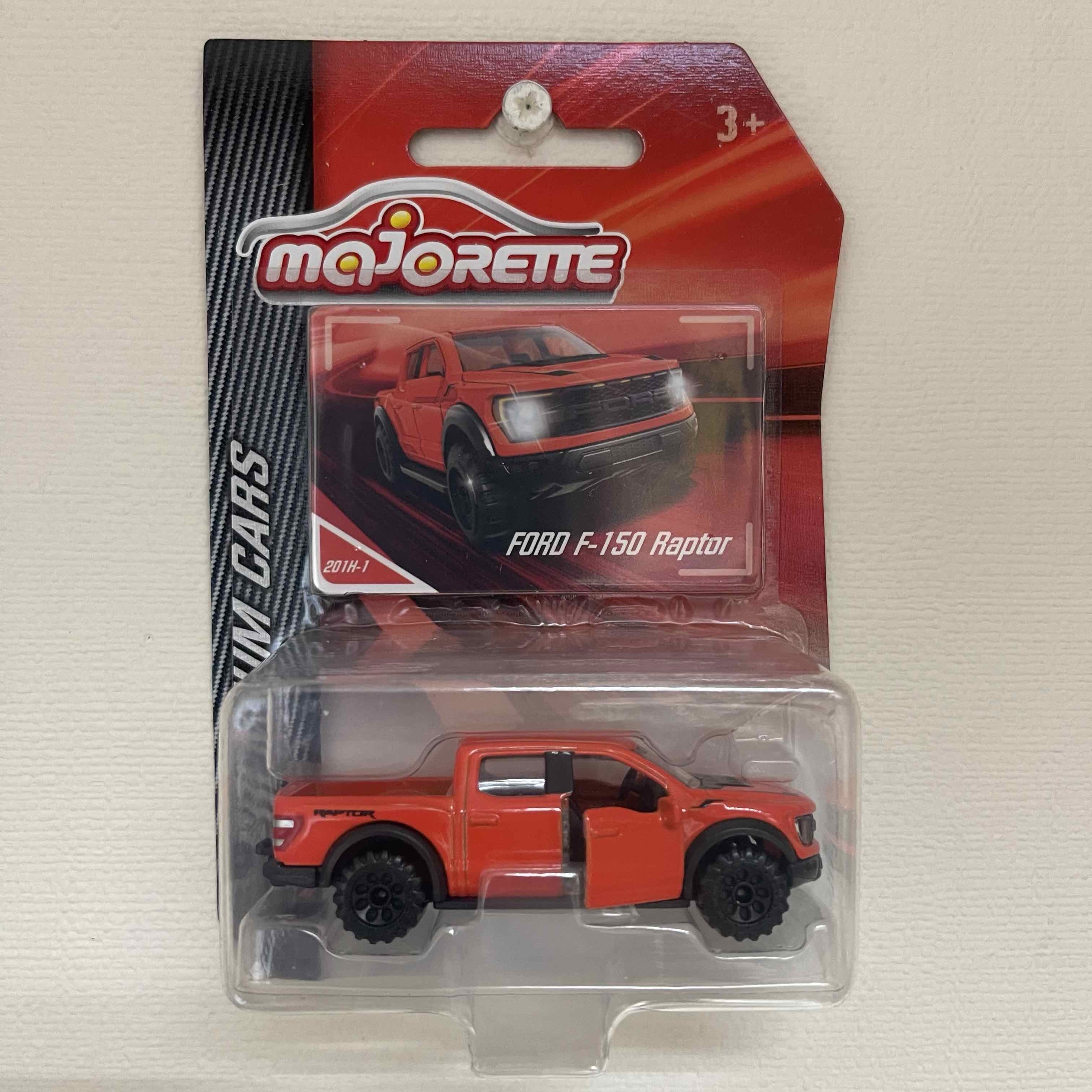 Majorette – Premium Cars – Ford F-150 Raptor – Red - BTL Miniatures