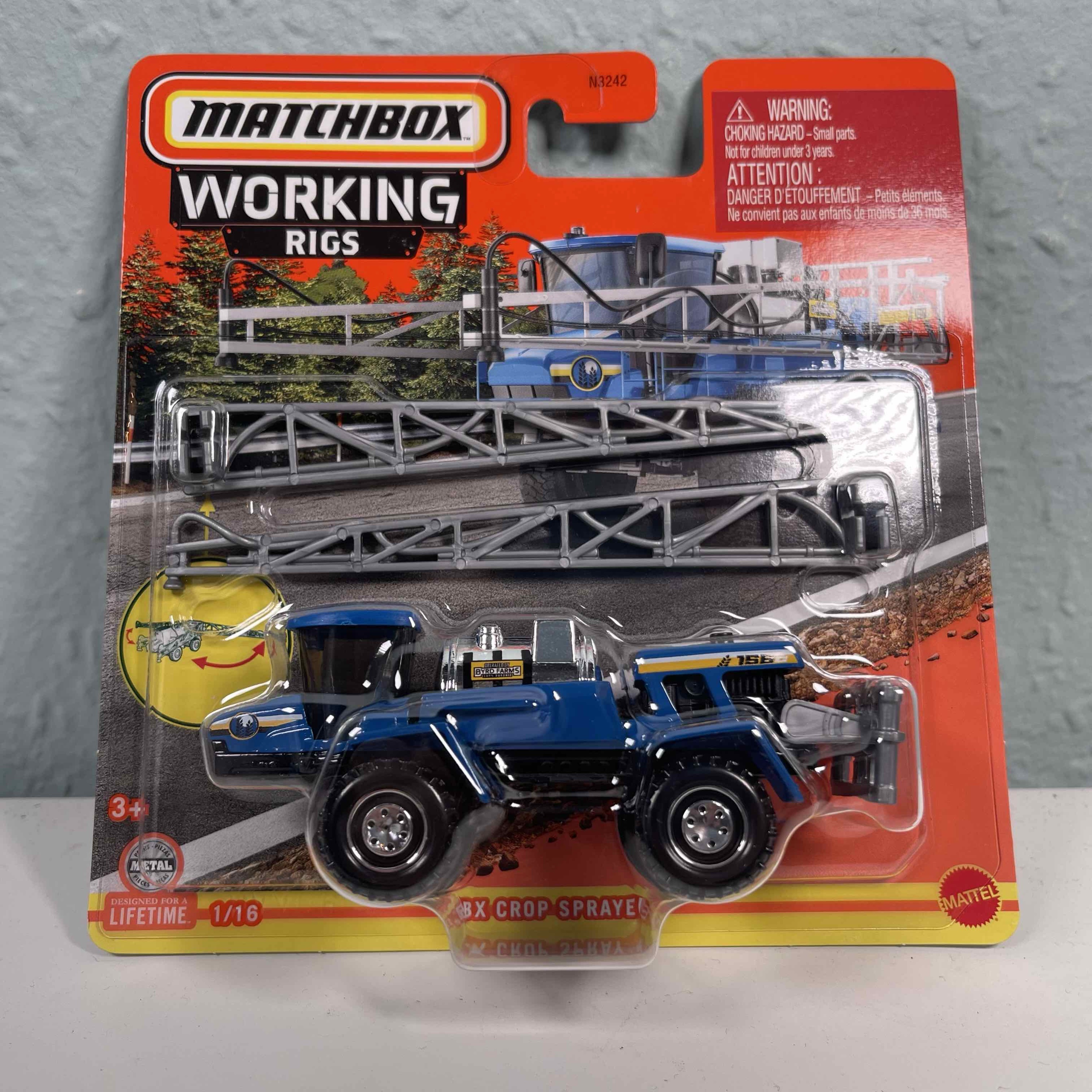 Matchbox Working Rigs 2024 – MBX Crop Sprayer - BTL Miniatures