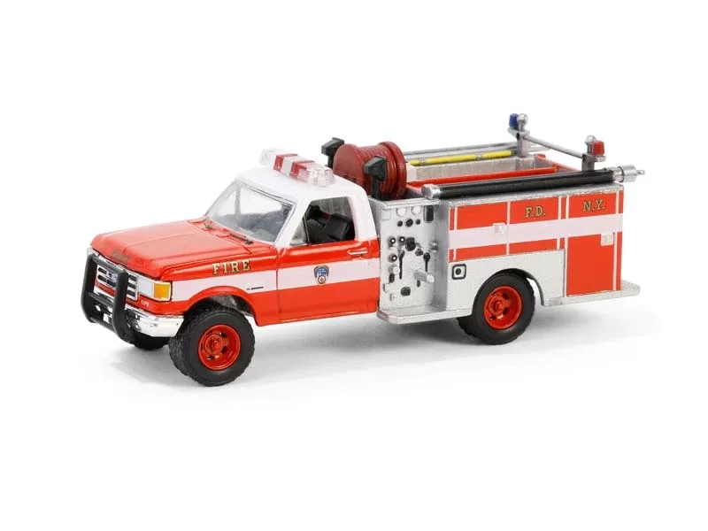 Greenlight 1/64 – 1987 Ford F-250 Mini Pumper Fire Truck – New York ...