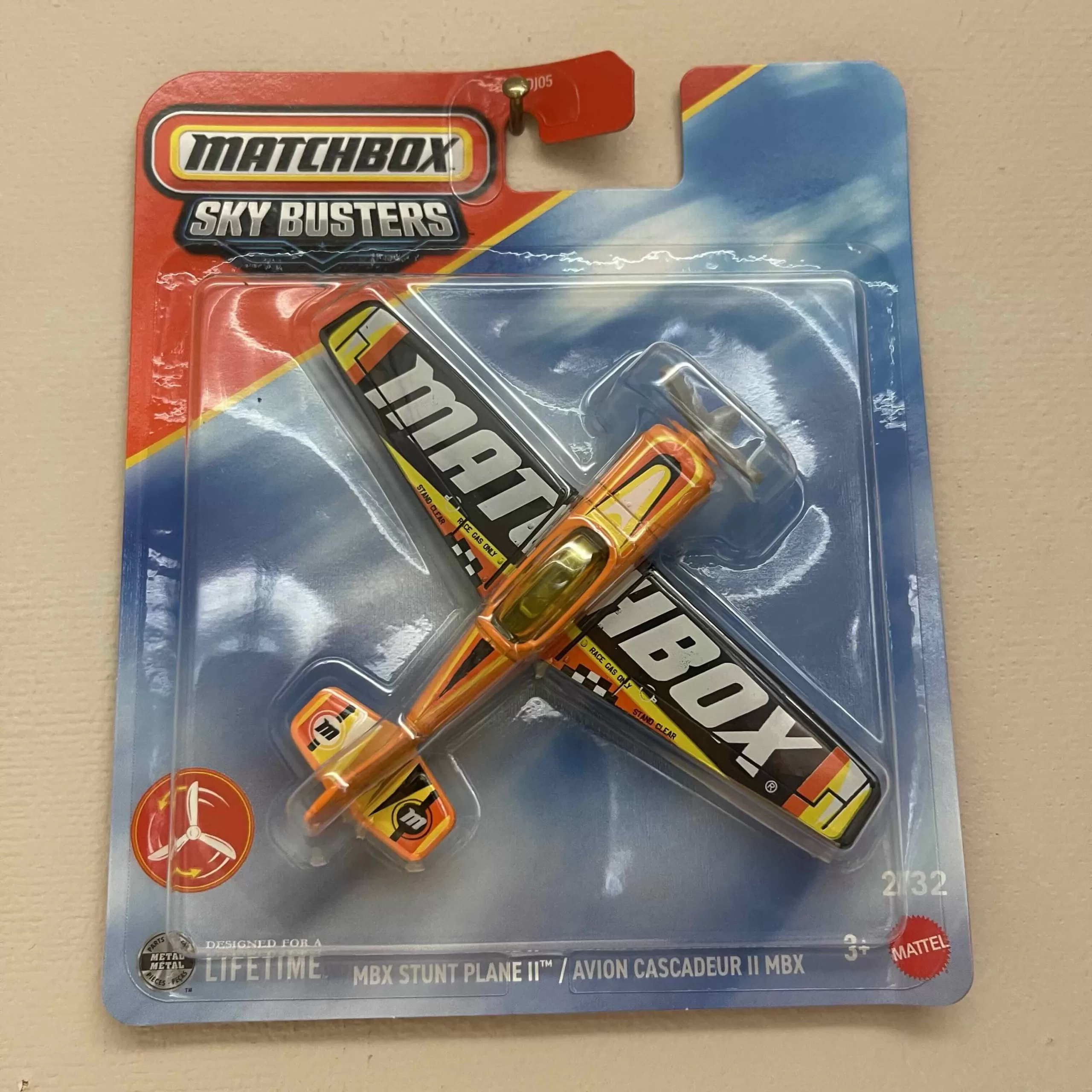 Matchbox 2026 Sky Busters – 2/32 – MBX Stunt Plane II - BTL Miniatures