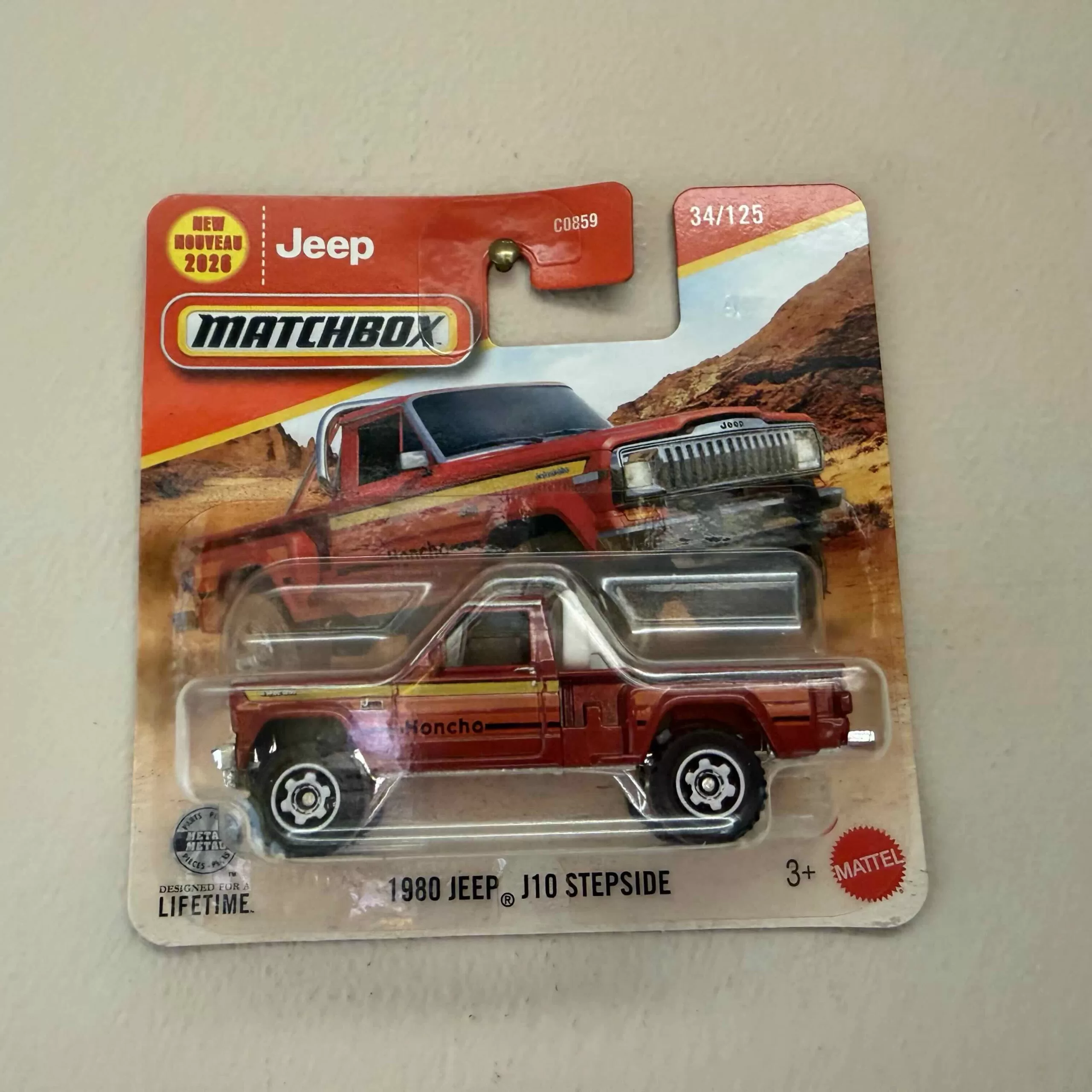 Matchbox 2026 Mainline – 34/125 – 1980 Jeep J10 Stepside - BTL Miniatures