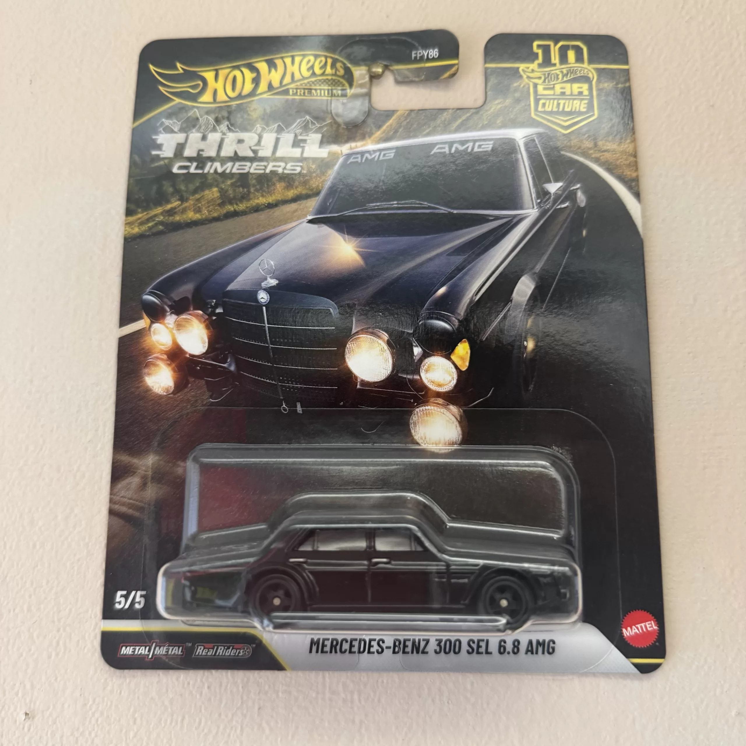 Hot Wheels 2026 Car Culture – Thrill Climbers – Mercedes-Benz 300 SEL 6 ...