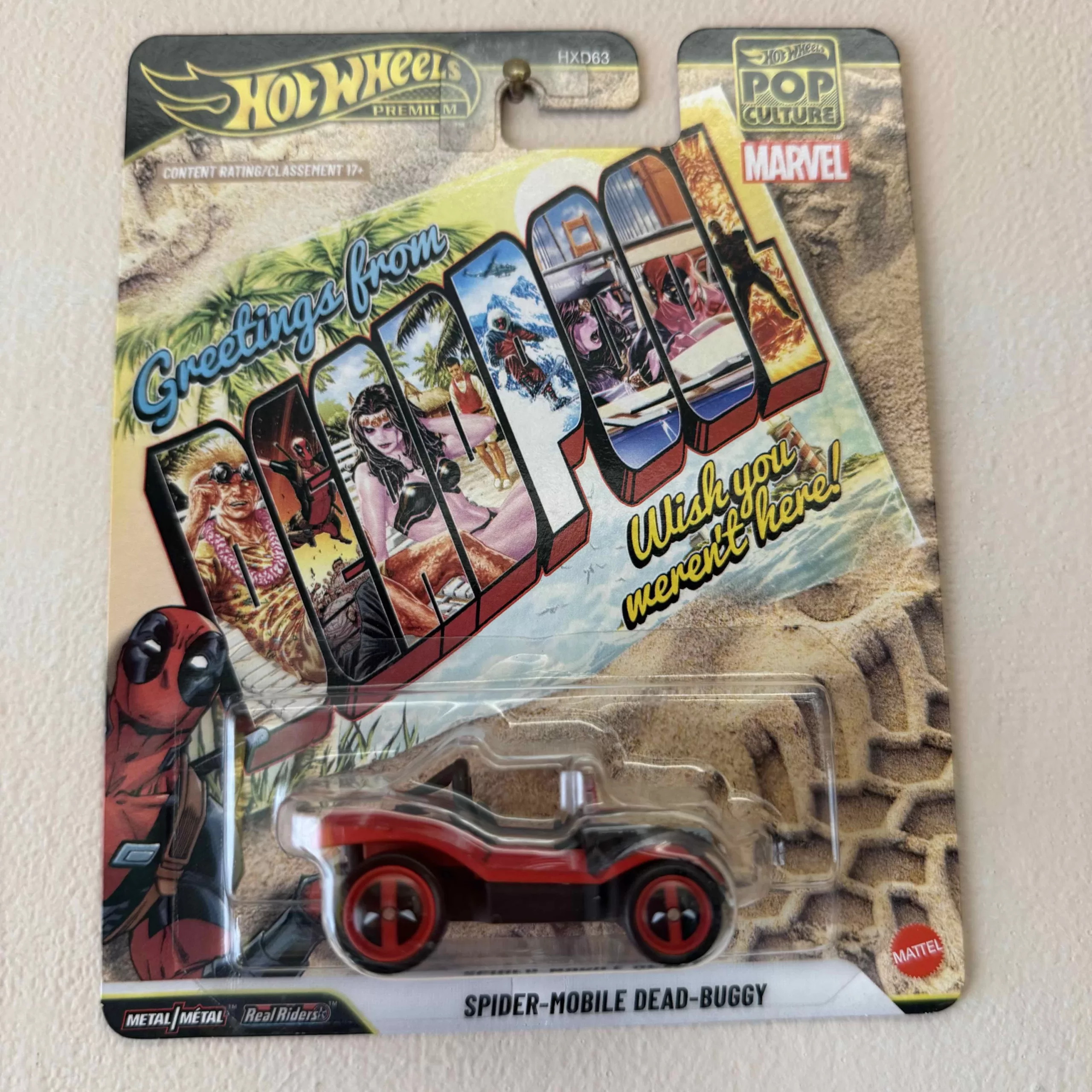 Hot Wheels 2026 Pop Culture – Deadpool – Spider-Mobile Dead-Buggy - BTL ...